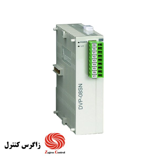 ماژول توسعه دلتا DVP08SN سری S - زاگرس کنترل